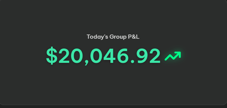 $195,000+ this week made executing LIVE! 4/4 🎯 We are eating! Hope you ...