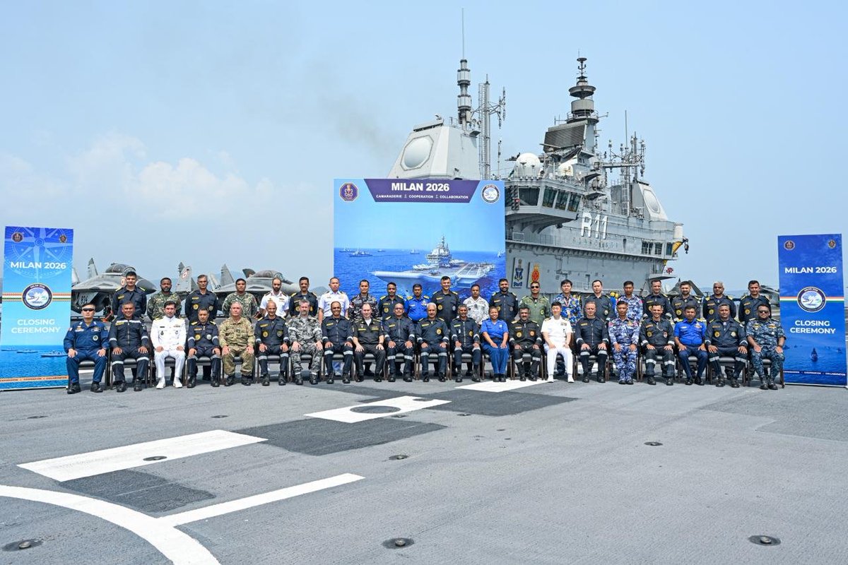 Exercise MILAN 2026, the Indian Navy’s premier multilateral maritime ...