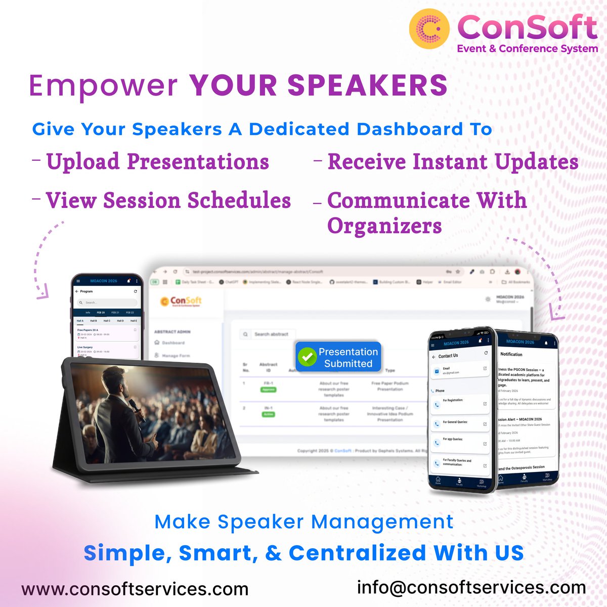 Event Conference Management Software (@consoftservices) / Posts / X
