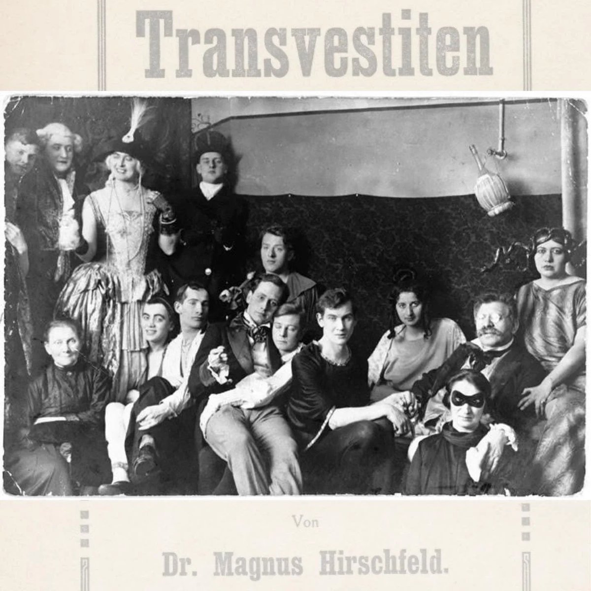 Yahudi asıllı talmud inancına bağlı Magnus Hirschfeld'in gözetiminde ...