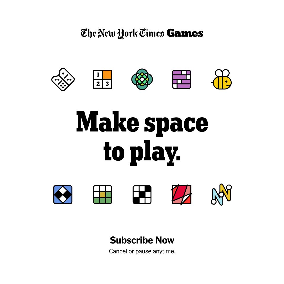 New York Times Games (@NYTGames) / Posts / X