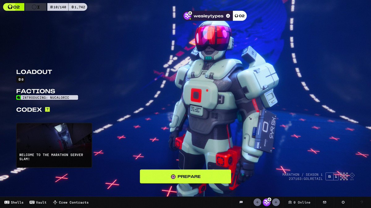 Marathon thoughts after 2 hours: + Gunplay/movement is signature Bungie ...