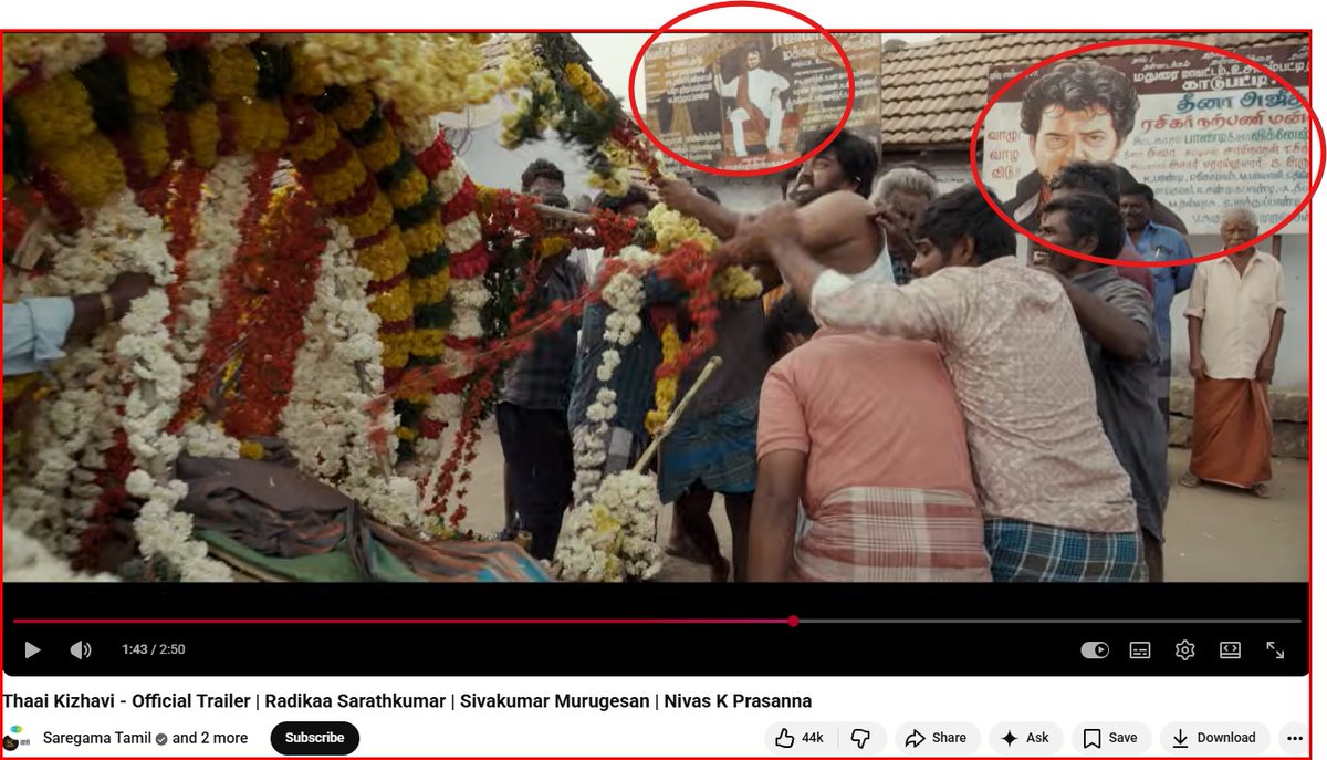 How many of you noted this frame in "Thaai Kizhavi" movie produced by ...