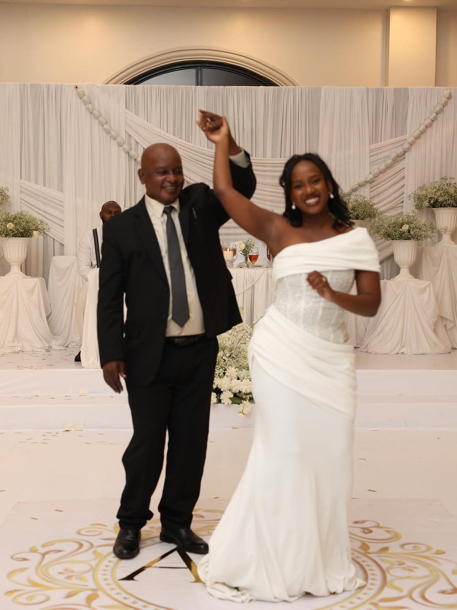 These Father + Daughter dance💃🕺 moments from Uwera Lyndah's wedding 💍 ...