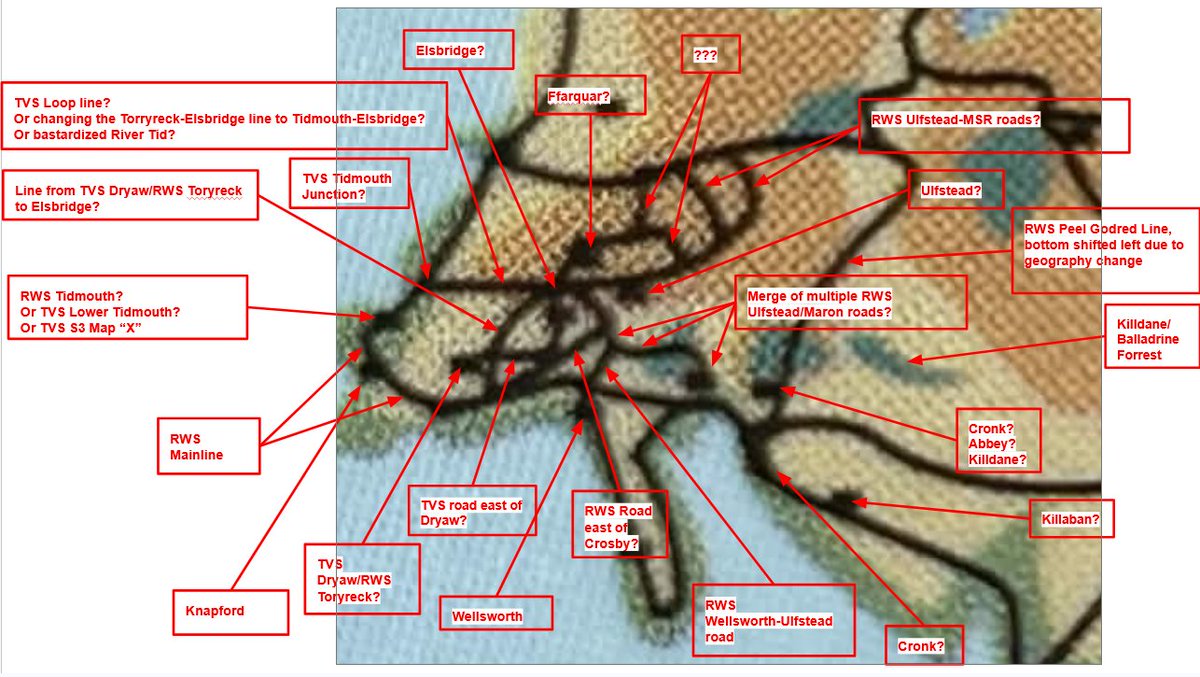 First up, all three maps are effectively identical. Attached is a quick ...