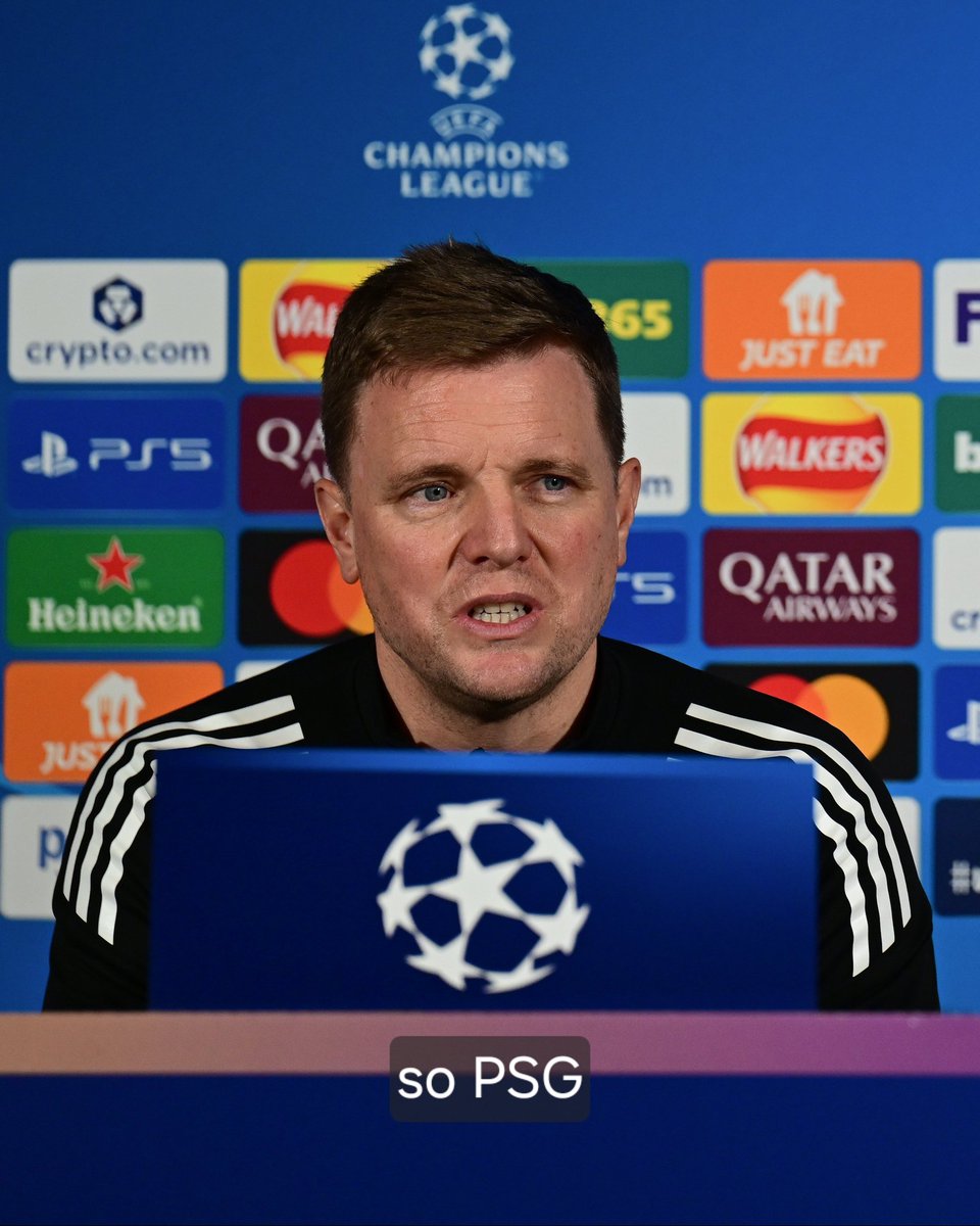 🚨🎙Interviewer: "Newcastle's next opponents in UCL round 16 will be ...