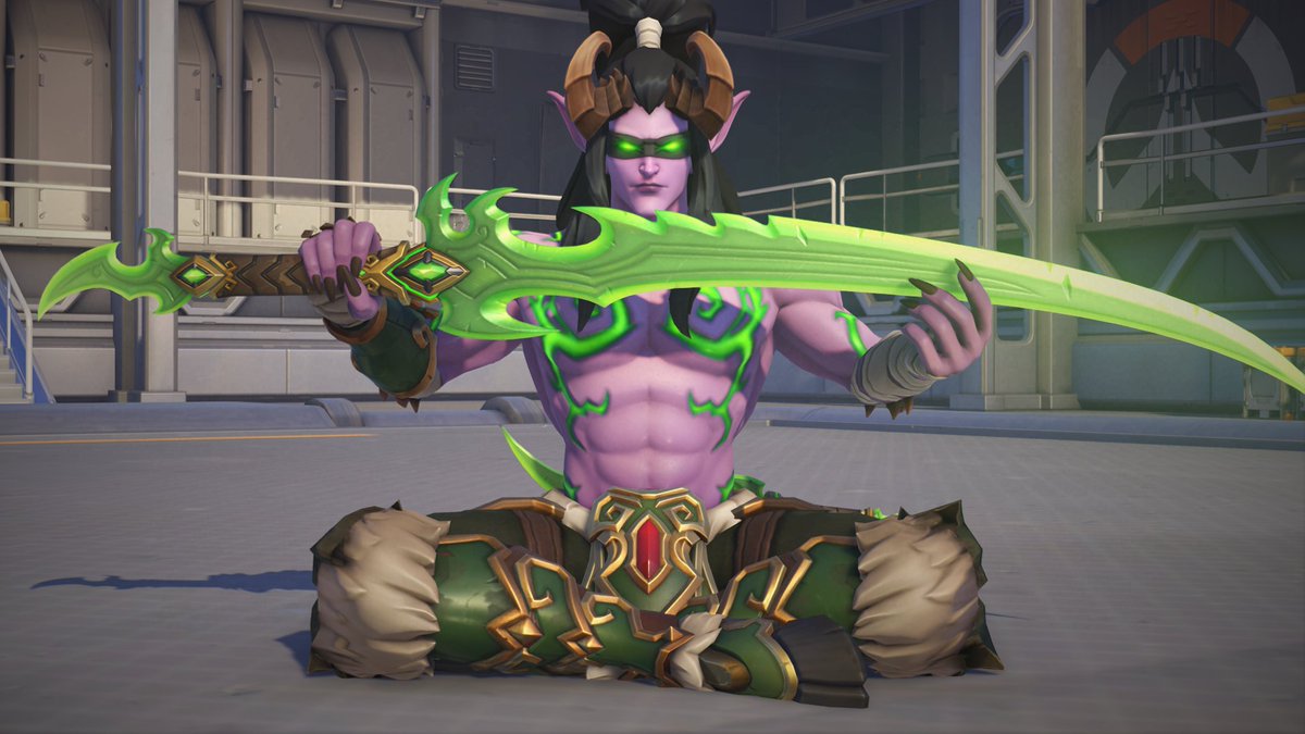 Some close-ups of Blizzcon 2019 exclusive Illidan Genji vs the new ...