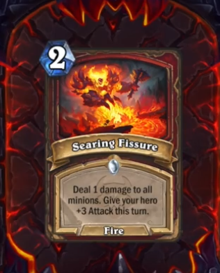 Enrage/Spell Damage Warrior got some massive support. Searing Fissure ...