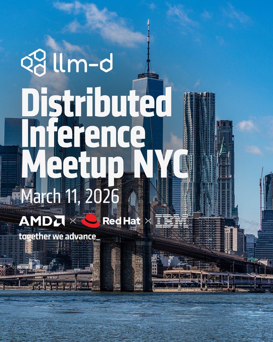 Join us in NYC for the llm-d Distributed Inference Meetup on March 11 ...