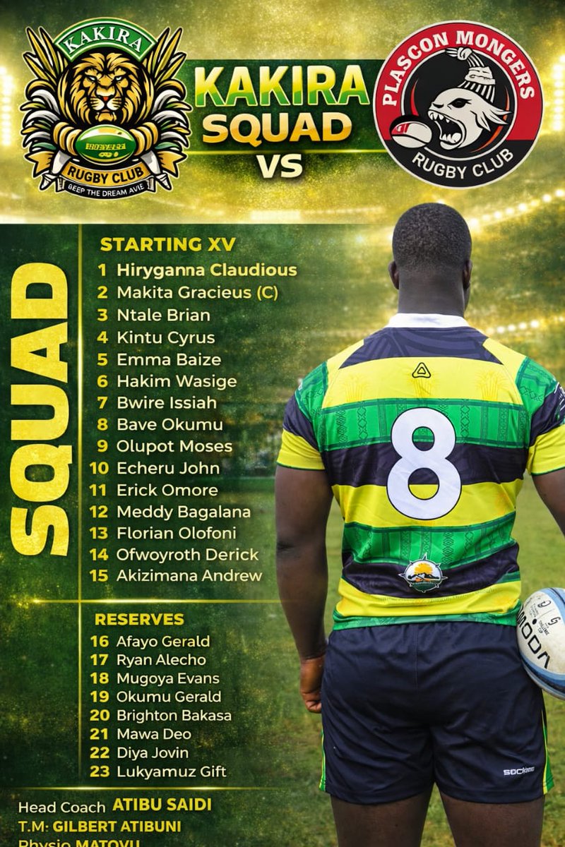 KAKIRA RUGBY CLUB (@TheKakiraRFC) / Posts / X