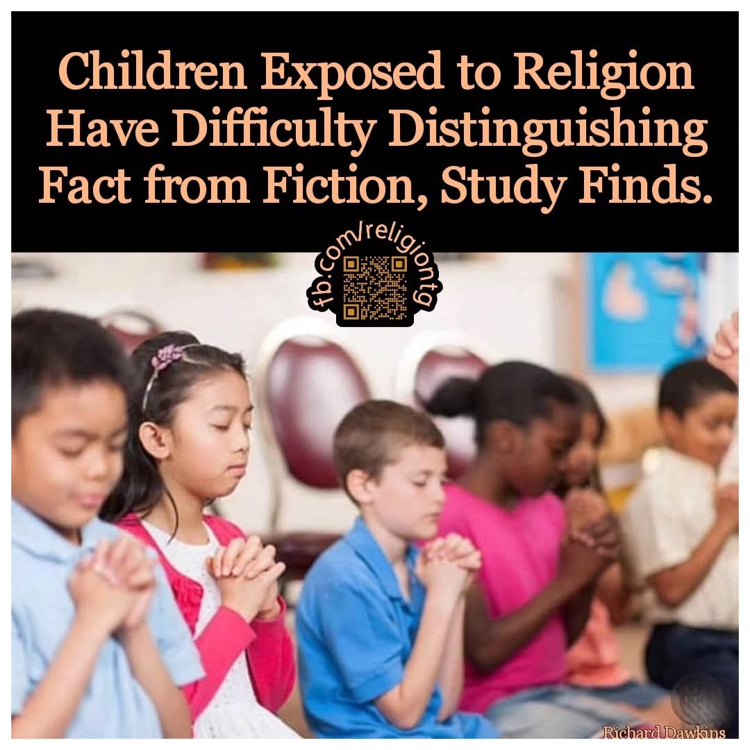 Duh. Have you ever attempted an adult conversation with a Christian?
