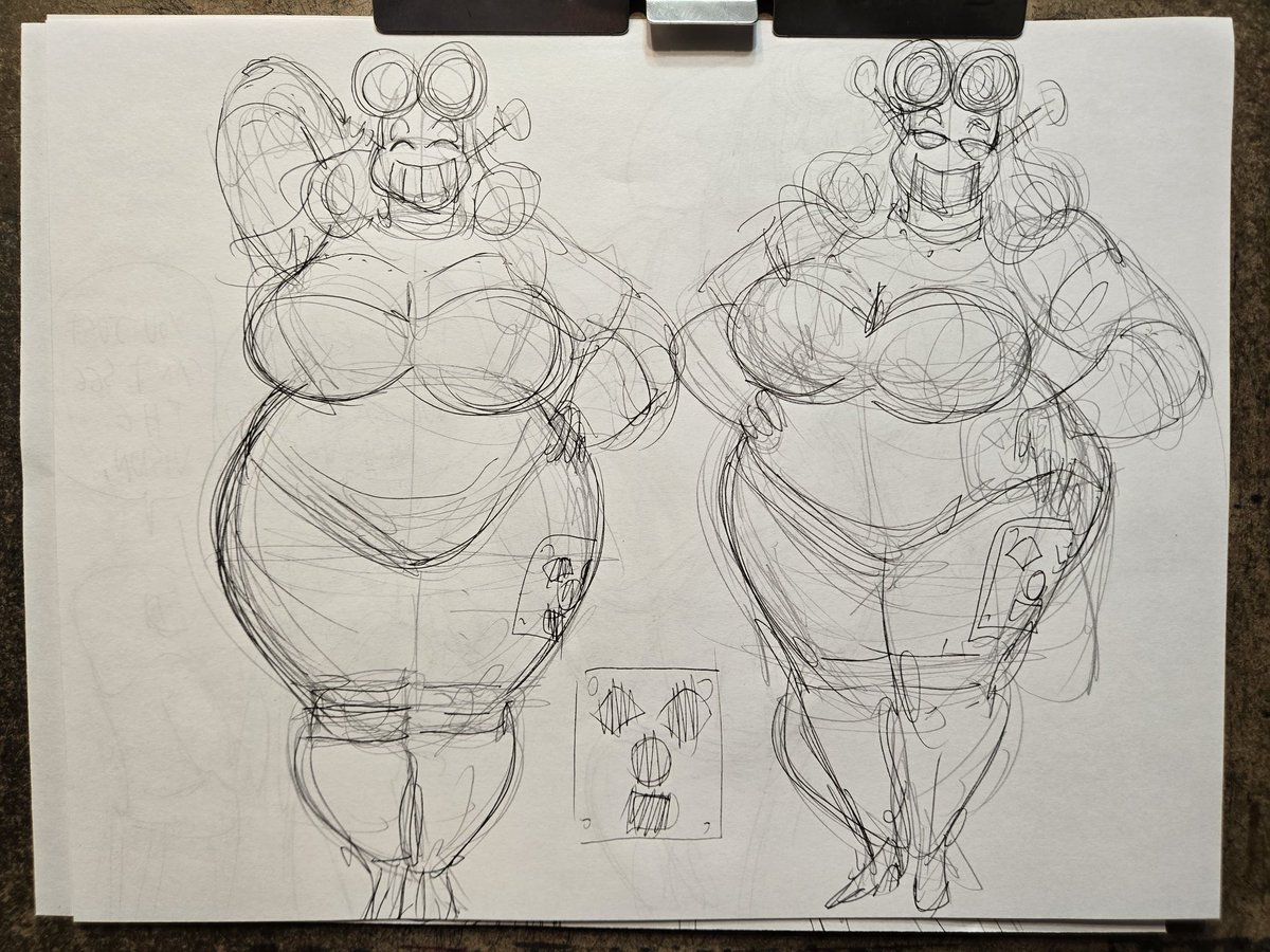 A quick flash of inspiration. A robot built from old atoms bombs and ...