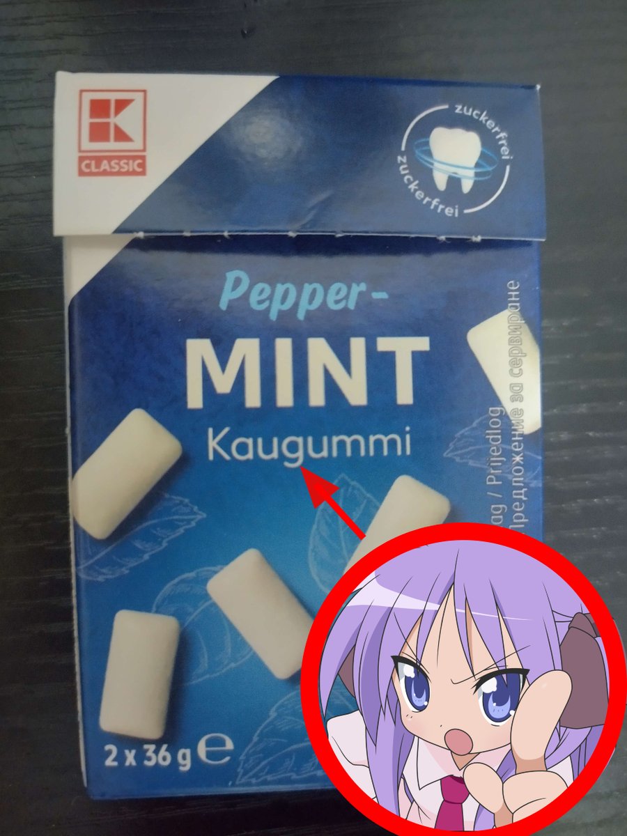 today I learnt the German word for chewing gum