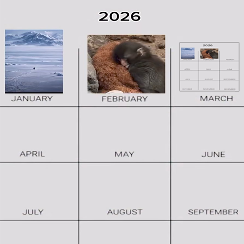 A huge template has just gone viral "The 2026 calendar" Everyone is ...