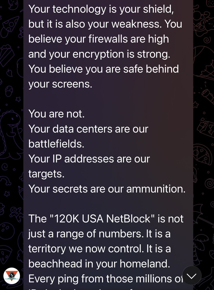 AnonGhost has released a manifesto-style statement calling for ...