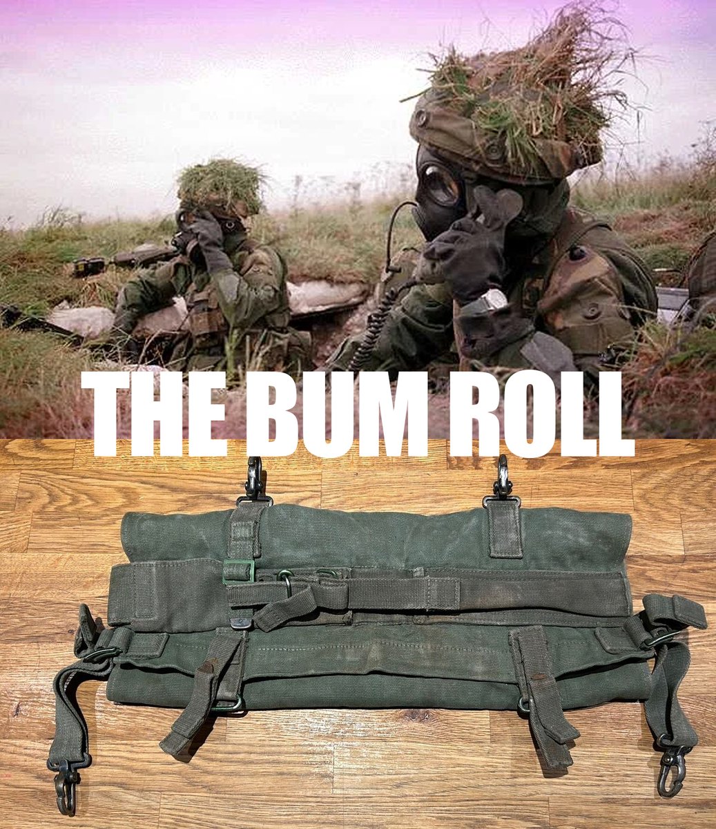 THE BUM ROLL The poncho holder or NBC kit holder? The bum roll was ...