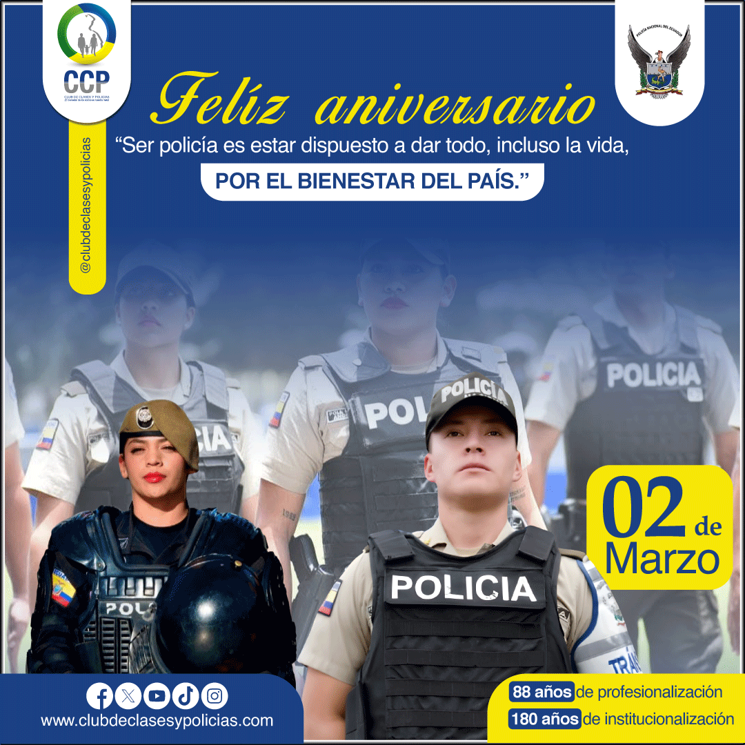 Club de Clases y Policías del Ecuador (@CCPEcuador1) / Posts / X