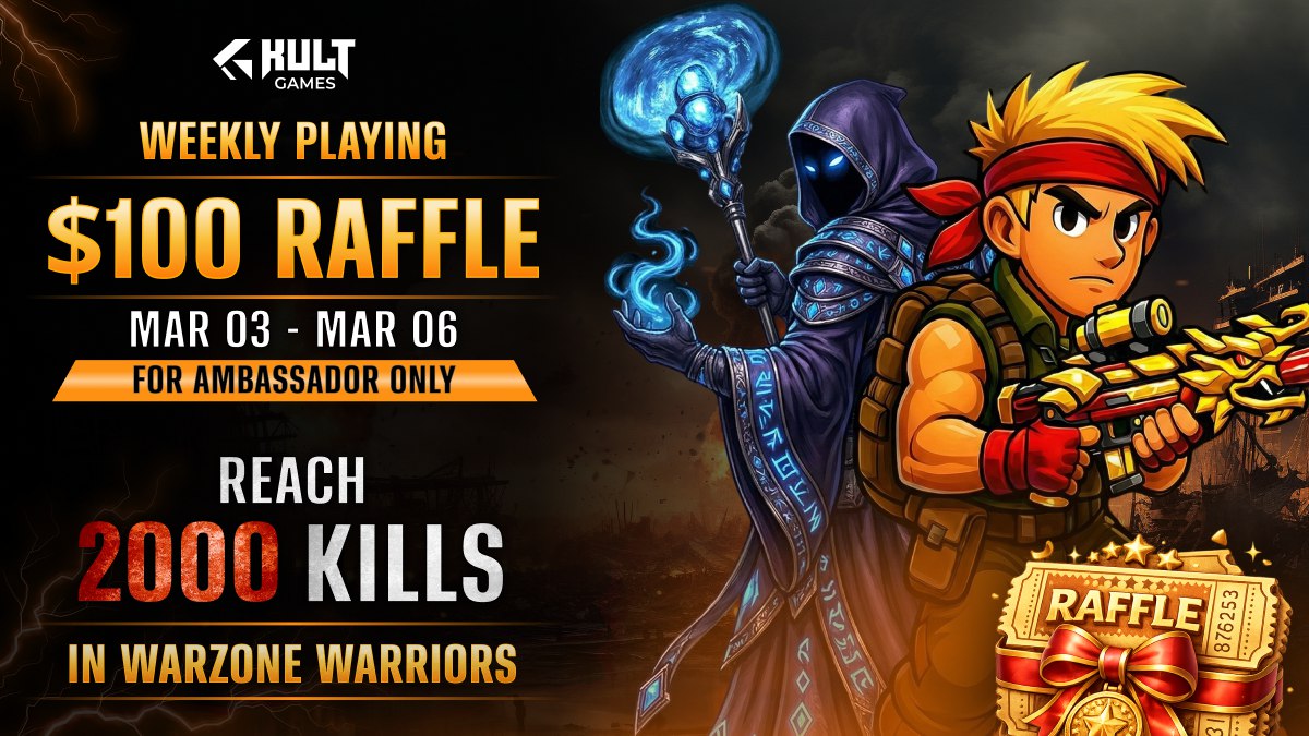 🎮 Ambassador Weekly Playing Raffle 💰 $100 Prize Pool — Ambassadors Only ...