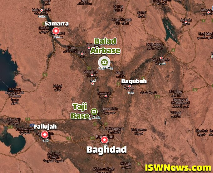 The Islamic Resistance in Iraq has uploaded footage of launching ...