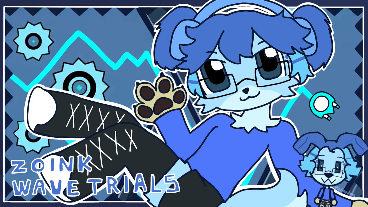 zoink wave trials ! @gdzoink #geometrydash