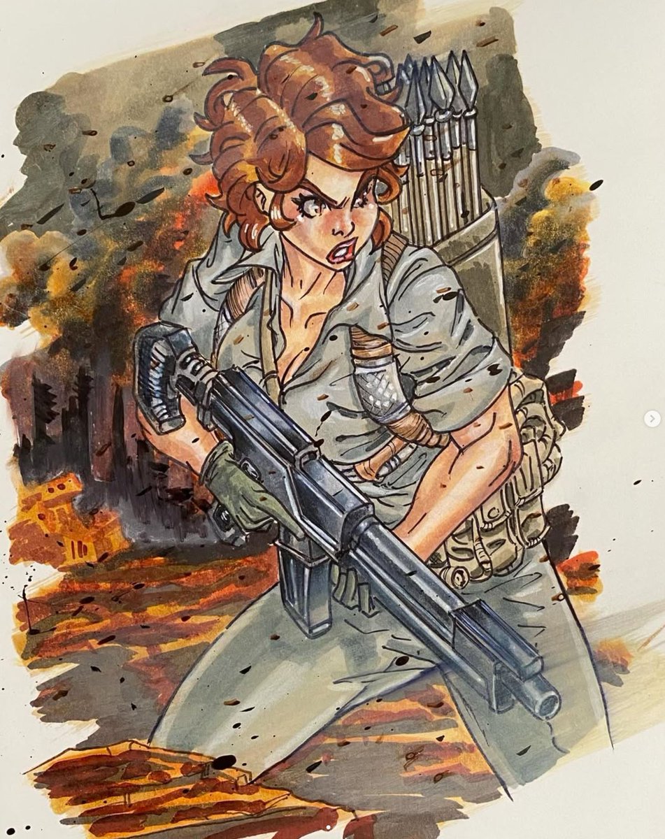 Fighting ladies of GI JOE done up beautifully by Ernest Romero aka ...