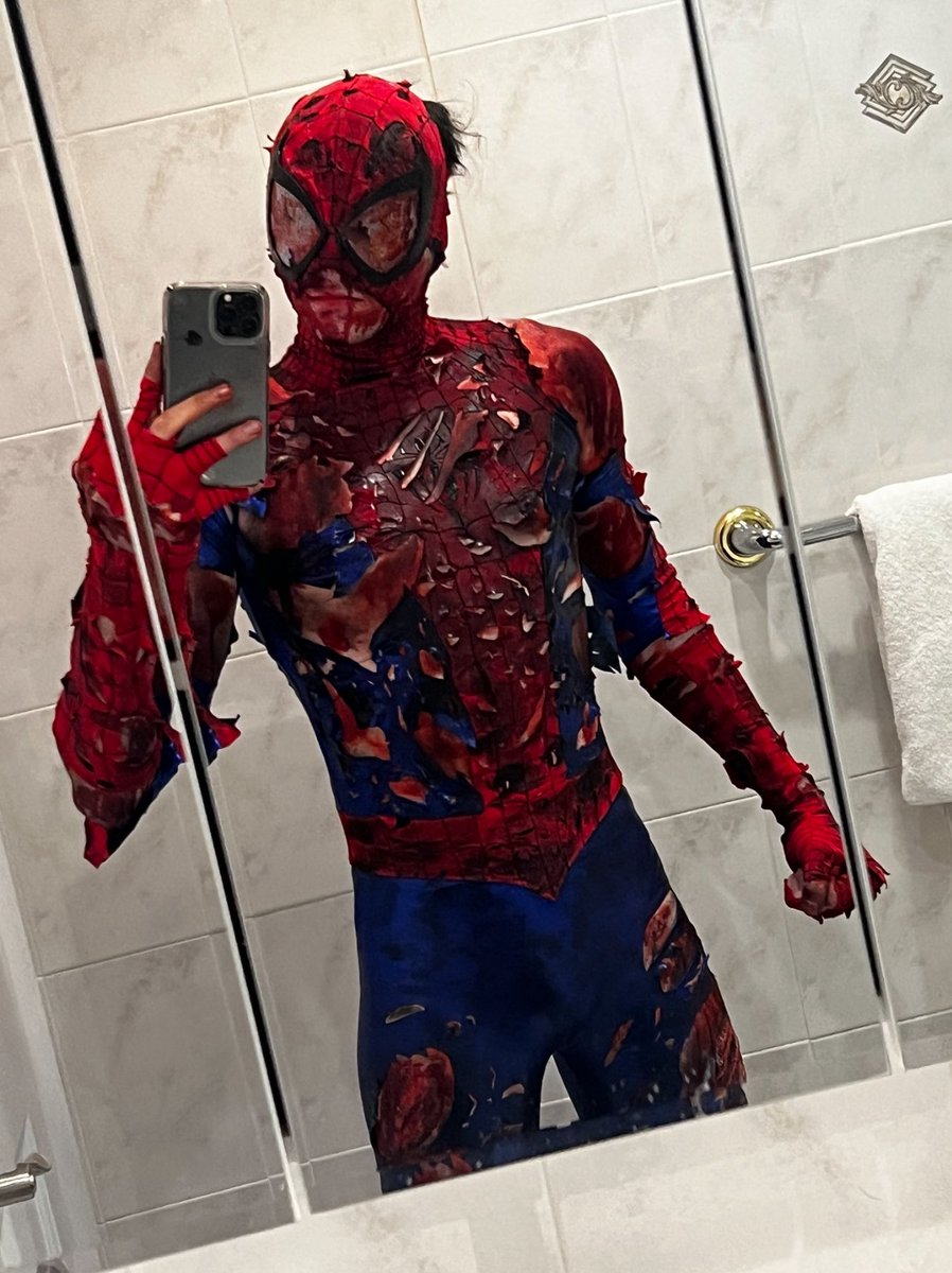 bloody makeup suit like these but for batman