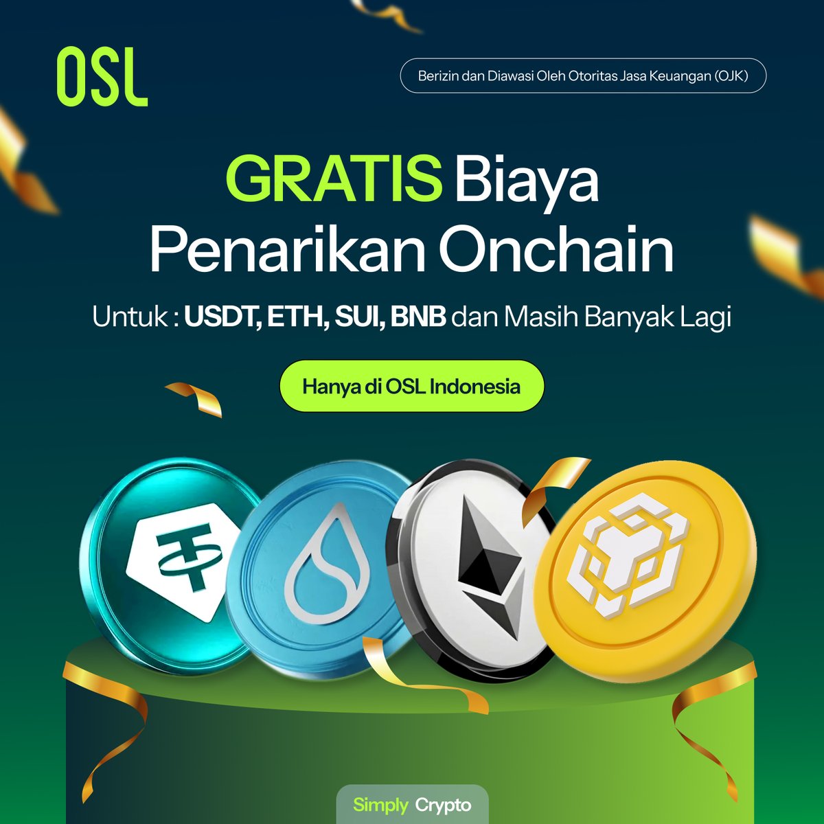 GRATIS Biaya Penarikan untuk Berbagai Aset dan Jaringan, Hanya di OSL ...