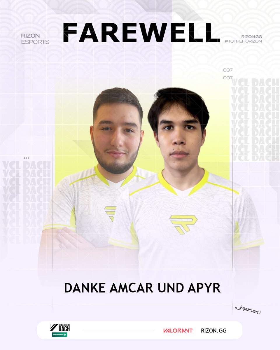 DANKE @AmcarMain & @ApyrVAL 🦺🦺🦺🦺🦺 Wir verabschieden die 2 und wünschen ...