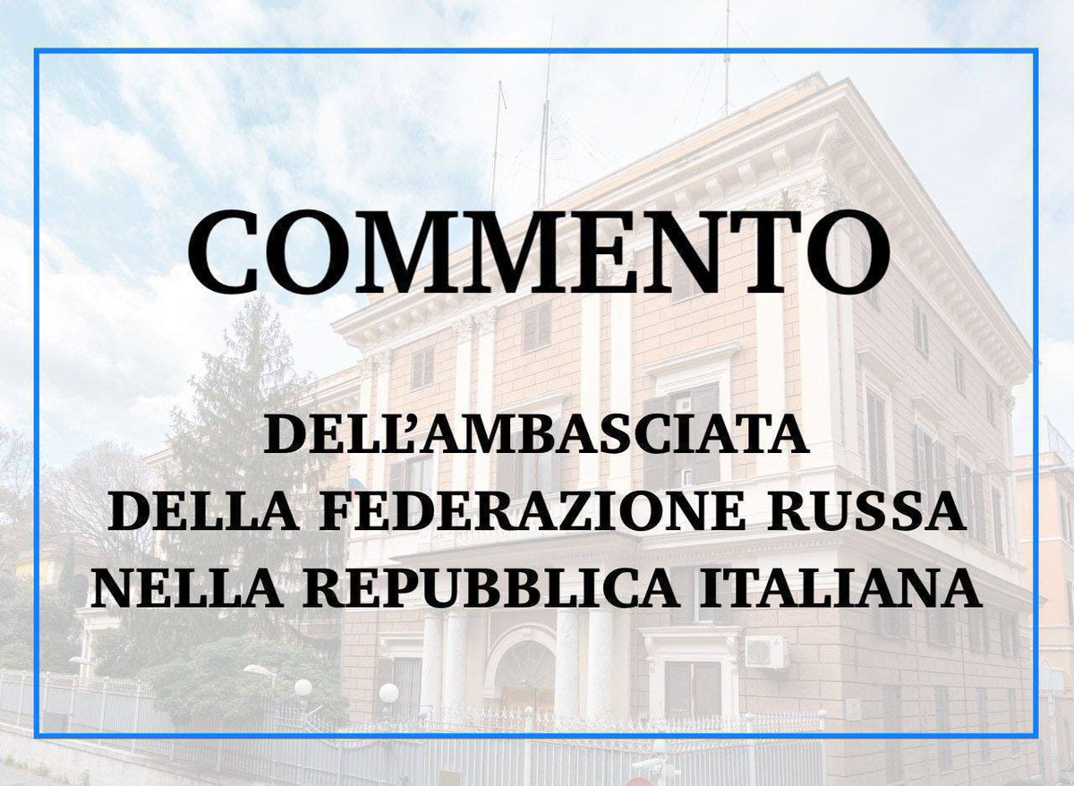 Russian Embassy in Italy (@rusembitaly) / Posts / X