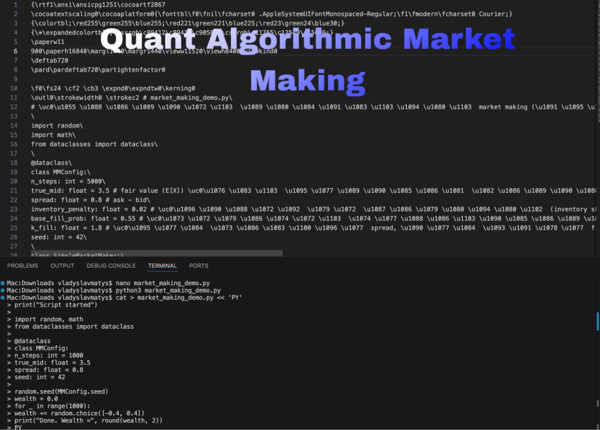 Quant Explains Algorithmic Market Making on Polymarket (Simple AF) Most ...