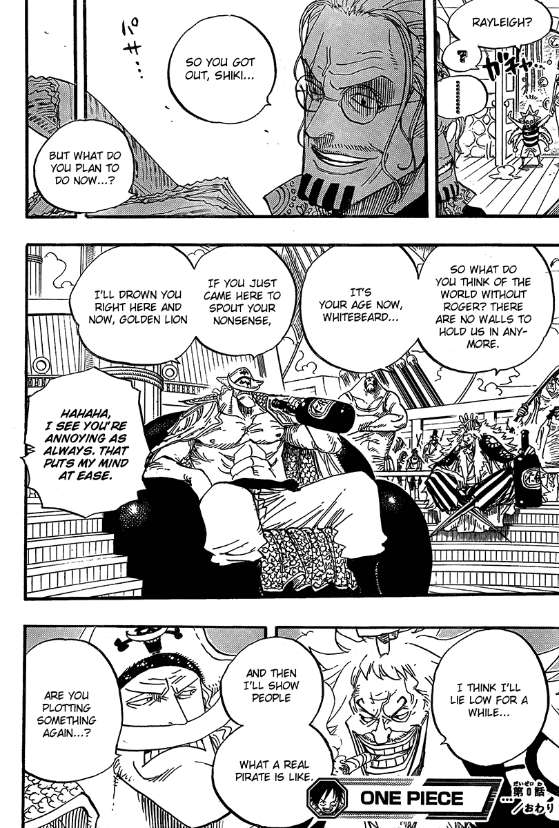 #ONEPIECE In sbs 114, Oda talks about Shiki and facts about him since ...