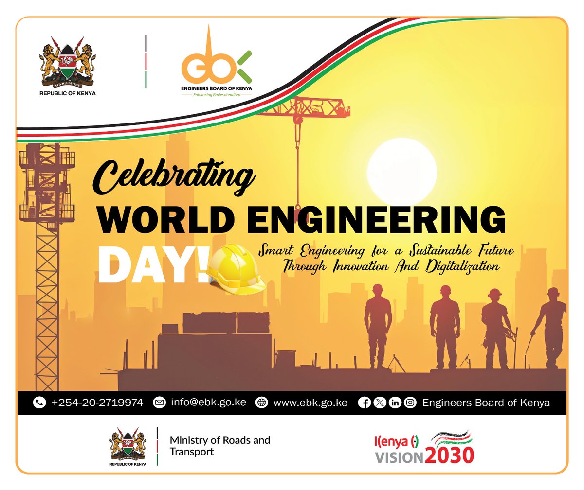 Happy World Engineering Day 2026 Today, we celebrate the ingenuity ...