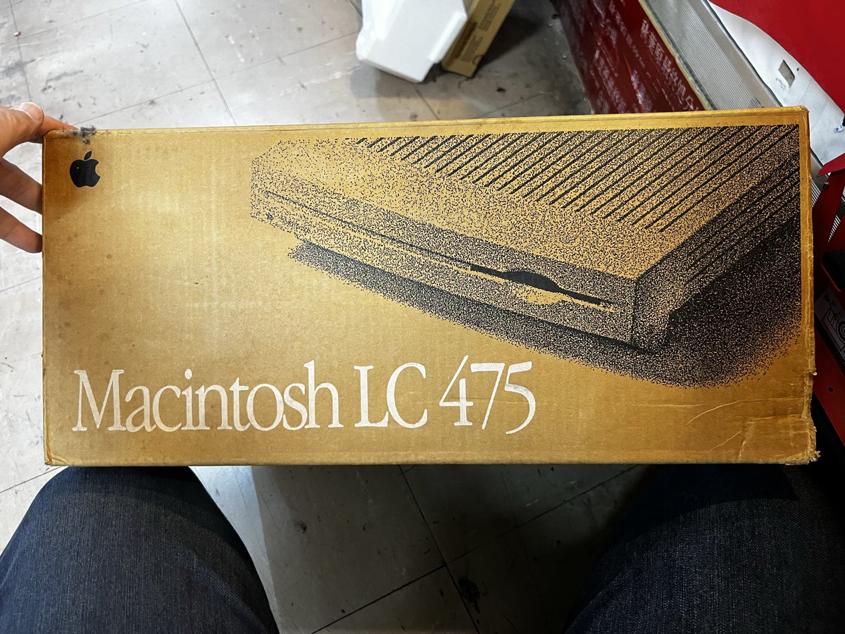 懐かしい〜 Macintosh LC475
