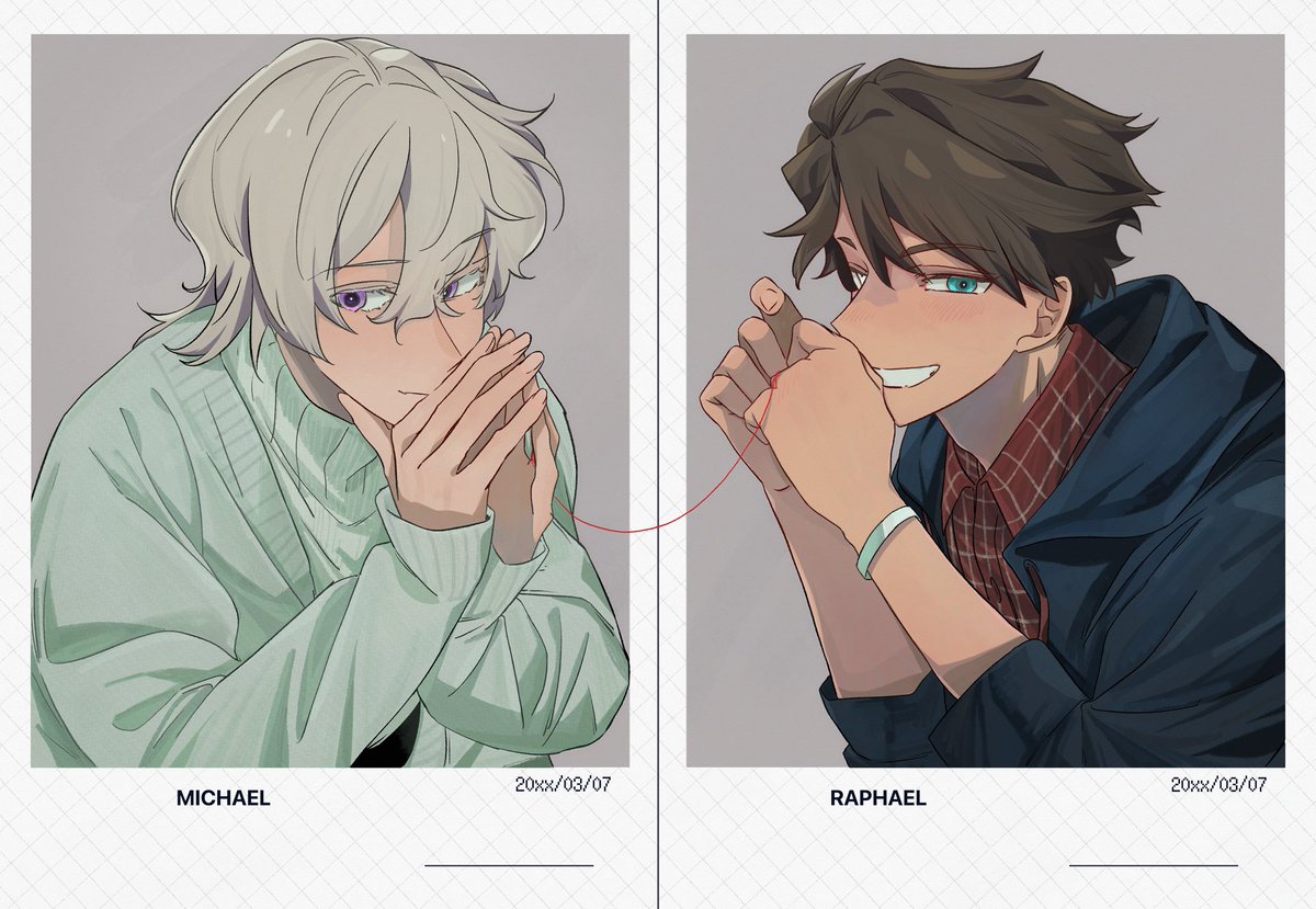 fanart🪽🪶#M1SS_project characters belong to @/yukima_123