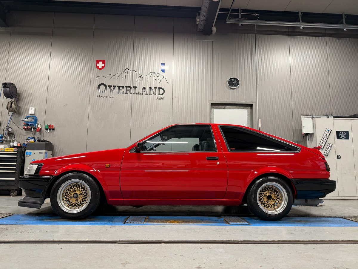 1985 TOYOTA Corolla 1600 GTi Twin Cam CHF 39'900.– ©🤳by OVERLAND MOTORS ...