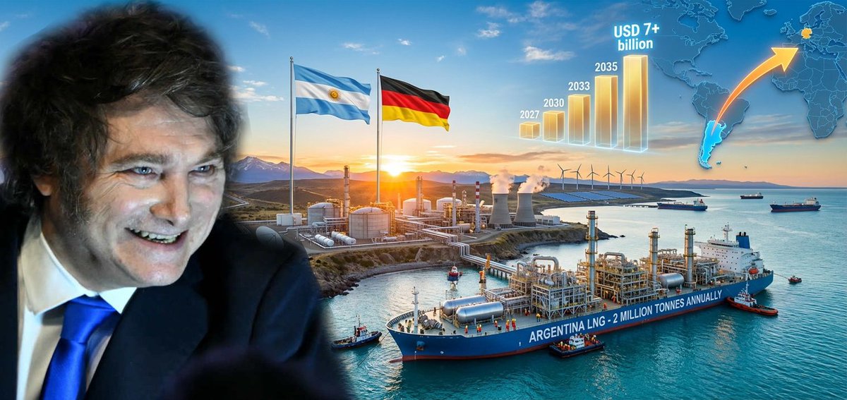 HISTORIC🔴 ARGENTINA SEALS HISTORIC $7 BILLION LNG DEAL WITH GERMANY In ...