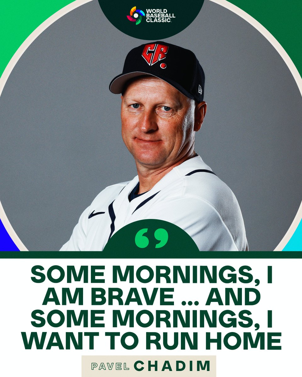 Team Czechia manager Pavel Chadim knows just how daunting his team's ...