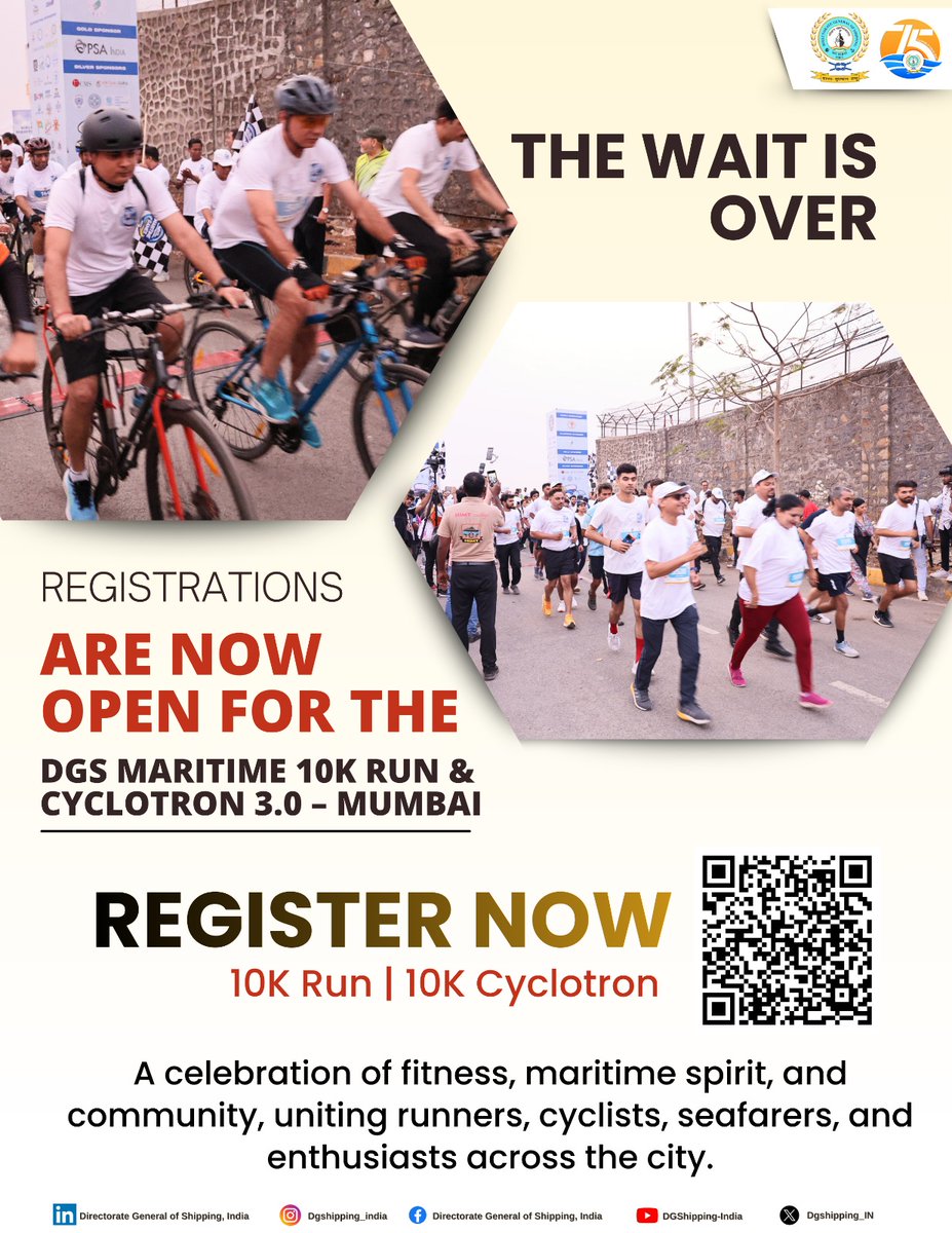 Registrations are now OPEN for the DGS Maritime 10K Run & 10K Cyclotron ...
