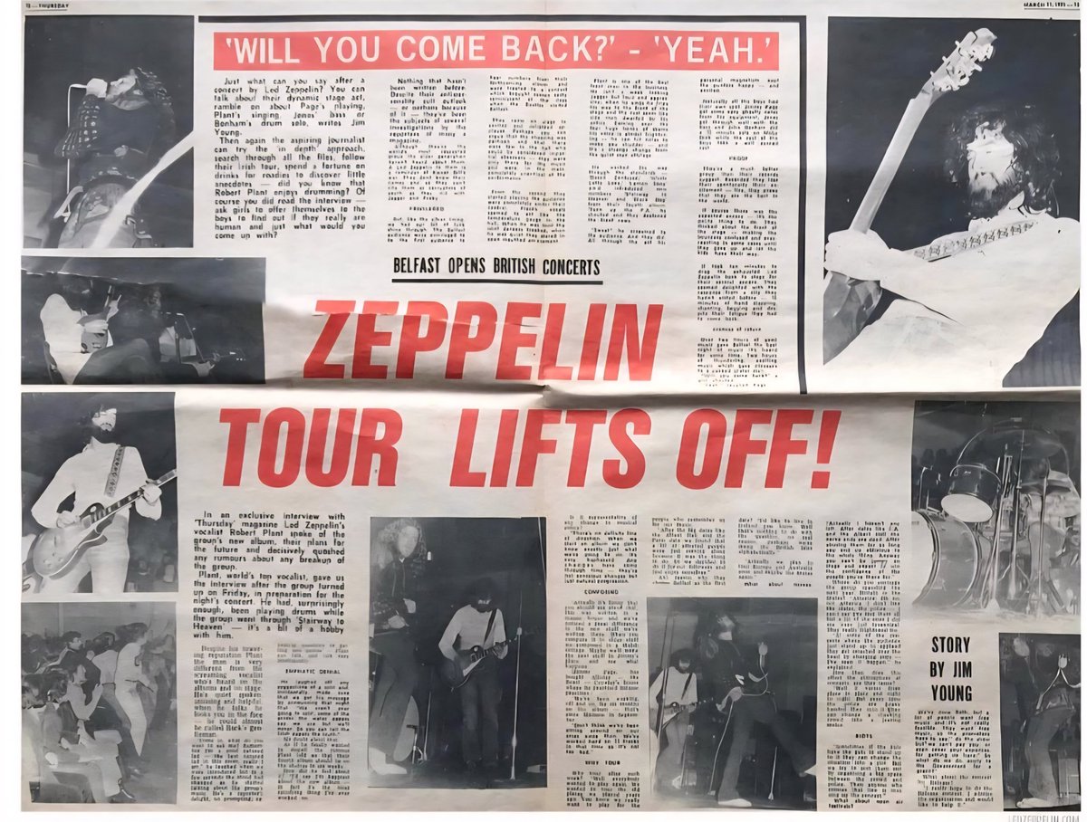 Of these 4 Zeppelin songs, which is your favorite? 🎶 1. Black Dog 2 ...