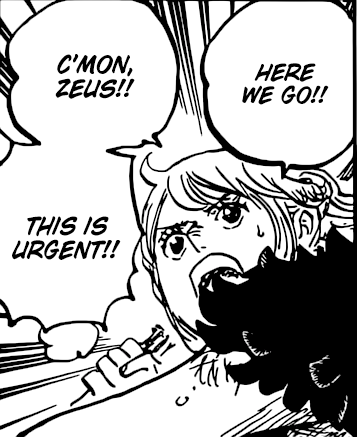 #ONEPIECE1176 Did you see this?! Zeus was already accumulating water ...