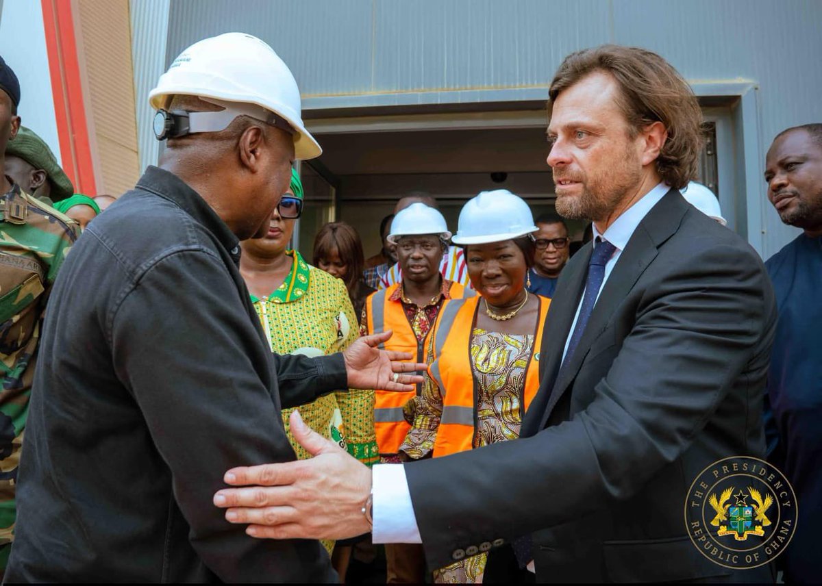 President John Dramani Mahama has commissioned the world’s largest ...
