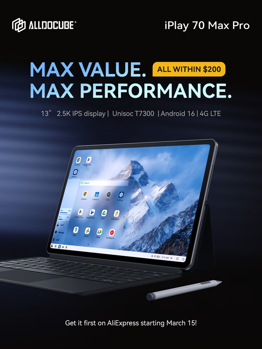 Upcoming Release: iPlay 70 Max Pro Mark your calendars! Our 13-inch ...