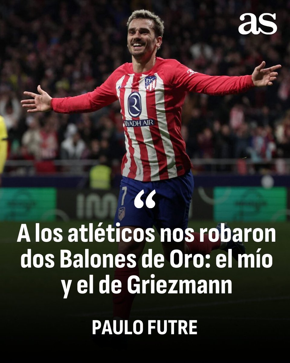 💥Futre clama por los dos Balones de Oro "robados" al Atleti