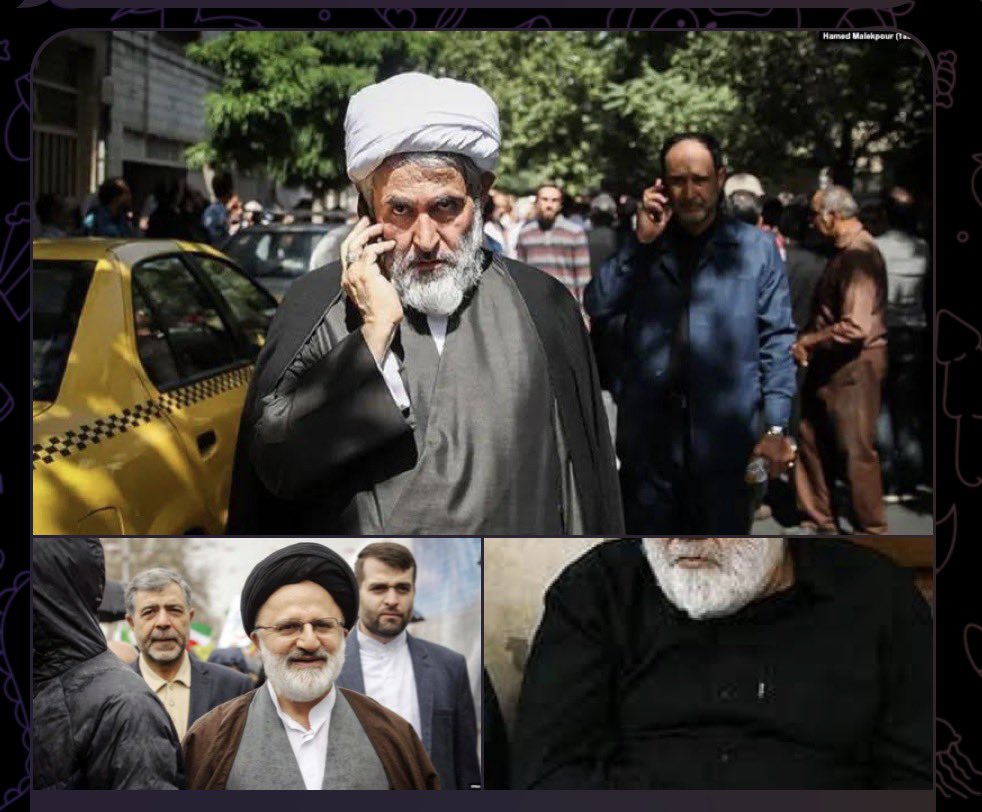 Iranian media Reports indicate that three key security figures of the ...