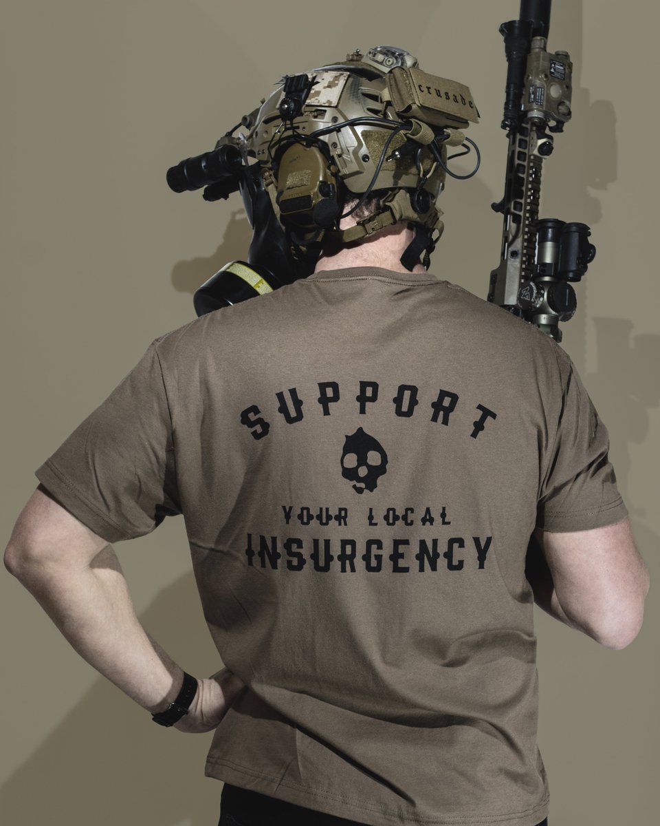 New FDE Support Your Local Insurgency shirts, printed on our 🇺🇸USA ...
