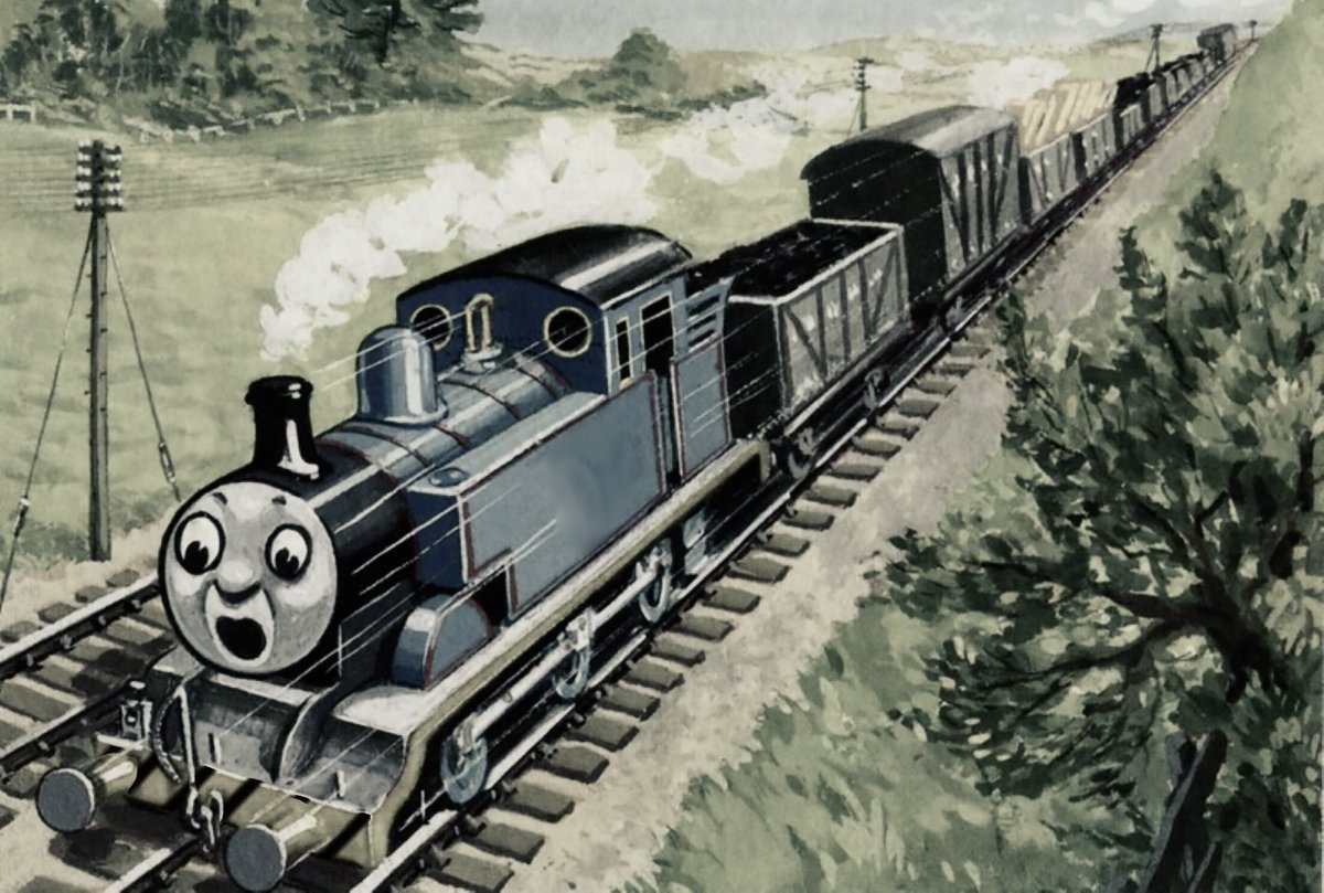 THOMAS AND THE BREAKDOWN TRAIN “Thomas wanted to prove to Mr. Hatt that ...