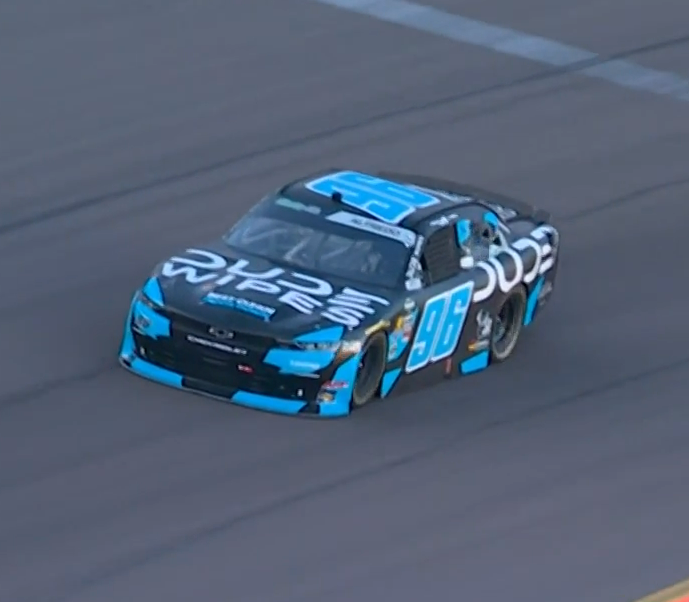 Anthony Alfredo now making laps in his O'Reilly Series car during ...