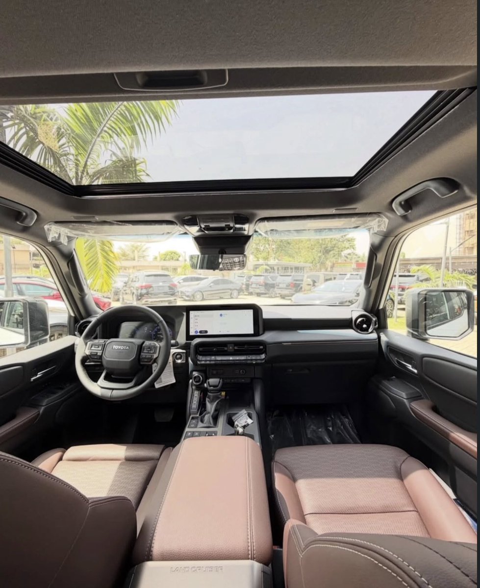 The Interior Of Asake Dad 2025 Prado
