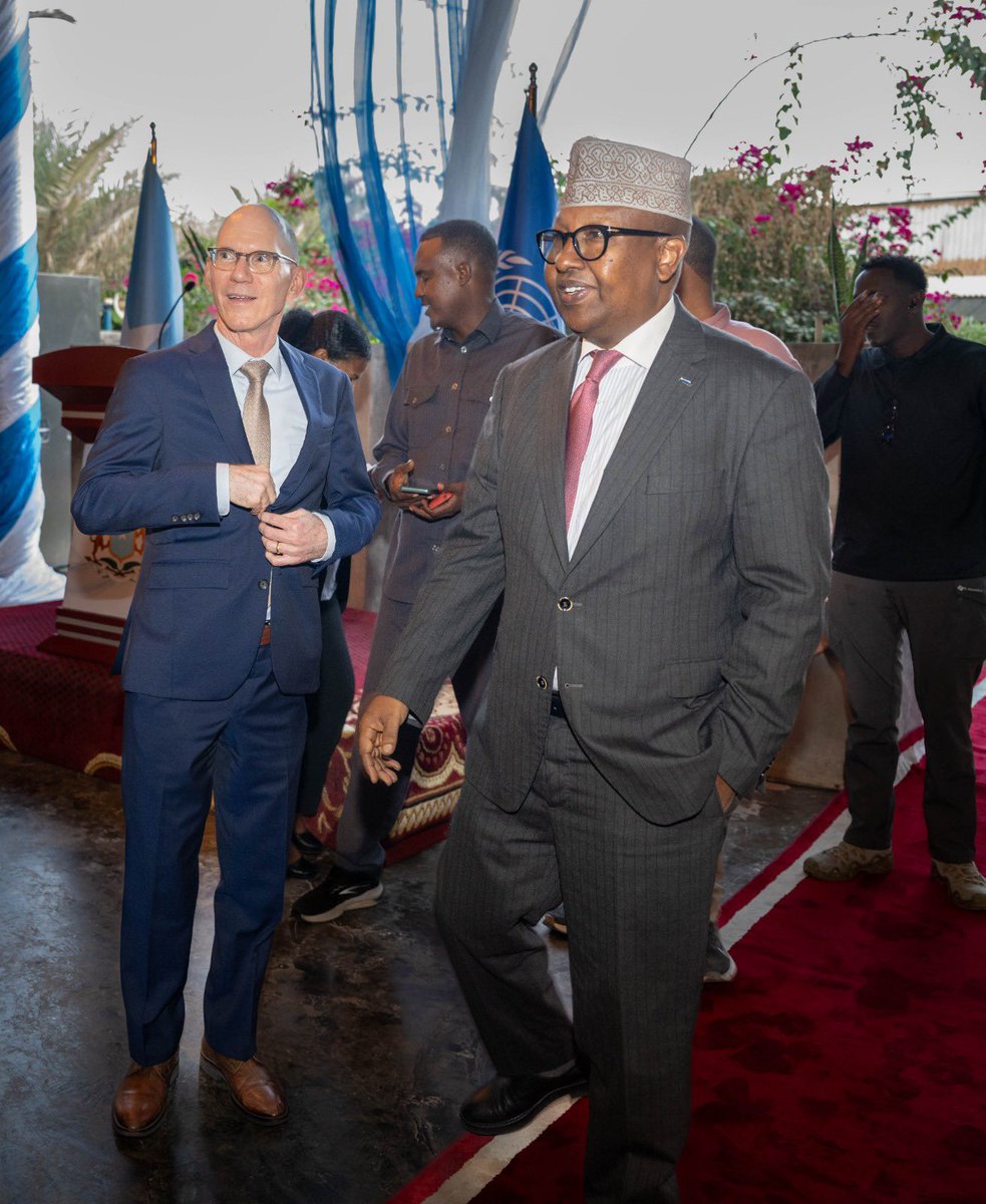 The Minister of Defence, H.E. Ahmed Moallim Fiqi, attended a collective ...