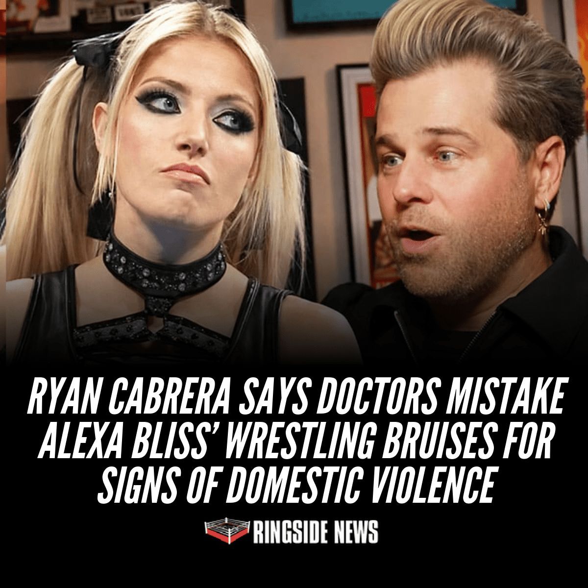 Ryan Cabrera Says Doctors Mistake Alexa Bliss’ Wrestling Bruises for ...